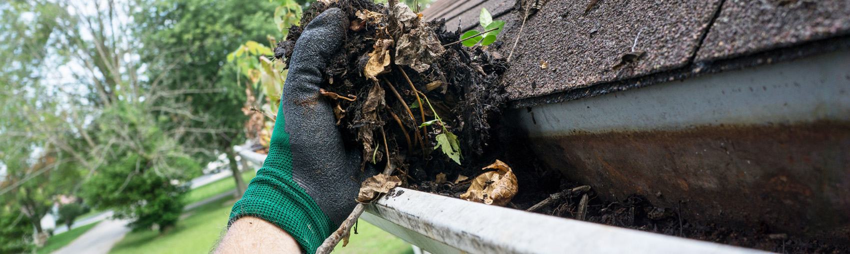 Gutter Cleaning - Encap Roofing
